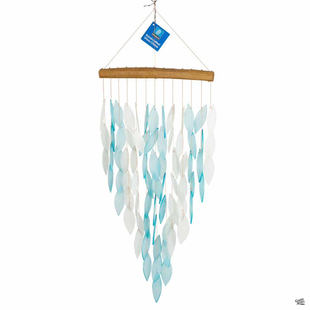 Blue Waterfall Driftwood Wind Chime — Green Acres Nursery & Supply