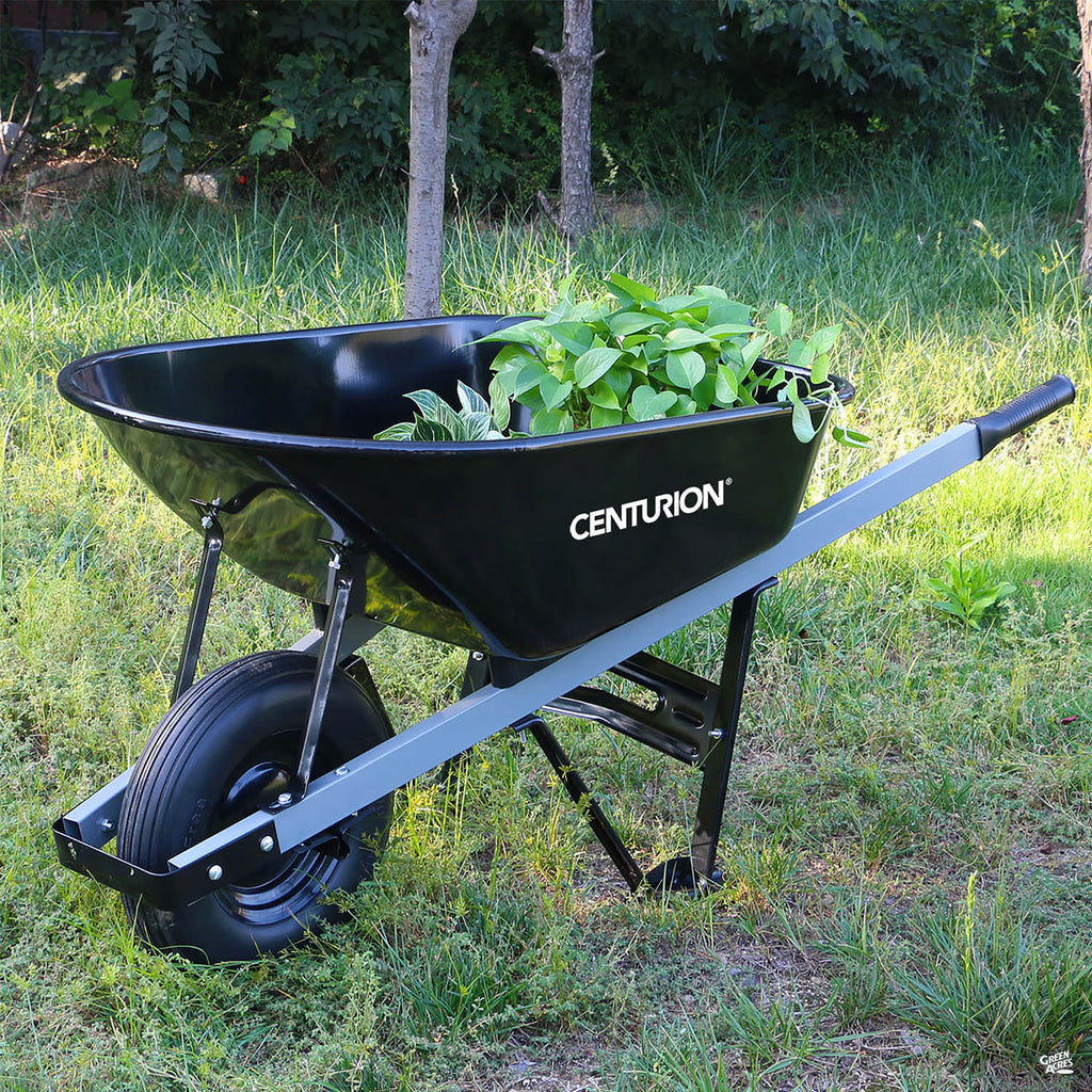 Centurion® Steel Wheelbarrow — Green Acres Nursery & Supply