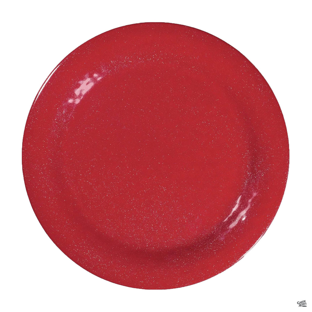 Holiday Twinkle Red Plate — Green Acres Nursery & Supply