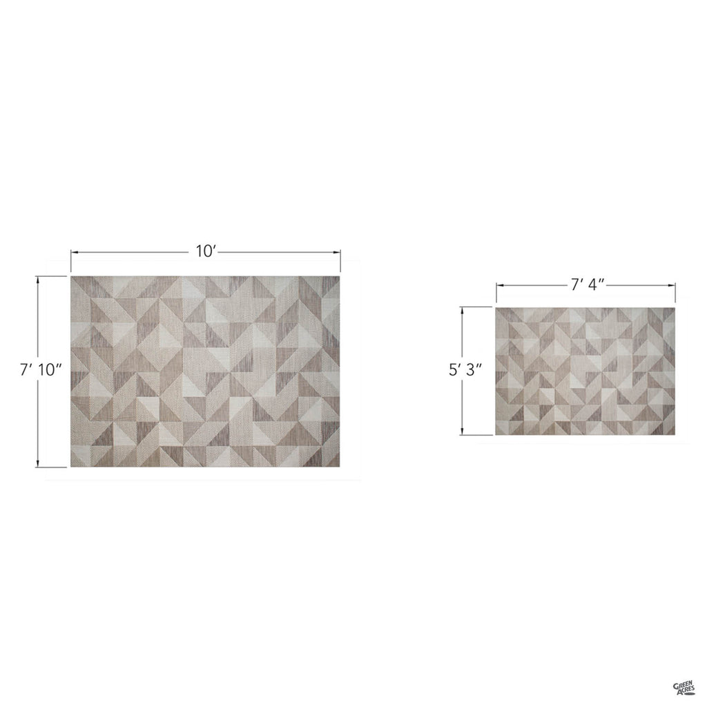 Prism Taupe Outdoor Rug — Green Acres Nursery & Supply