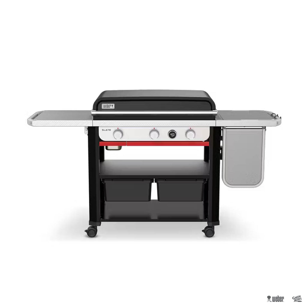Weber® Slate™ Rust-Resistant Griddle With Side Tables — Green Acres ...