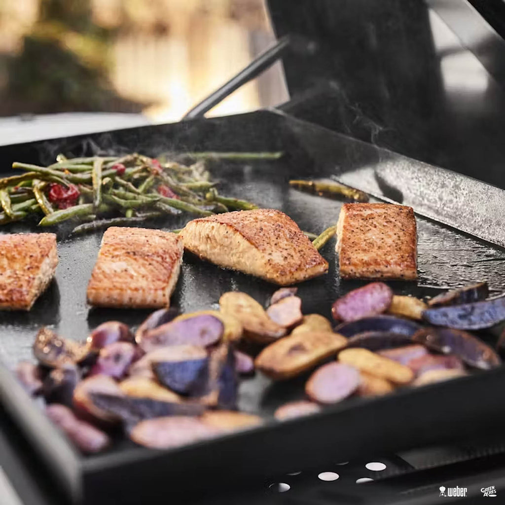 Weber® Slate™ Rust-Resistant Griddle With Side Tables — Green Acres ...