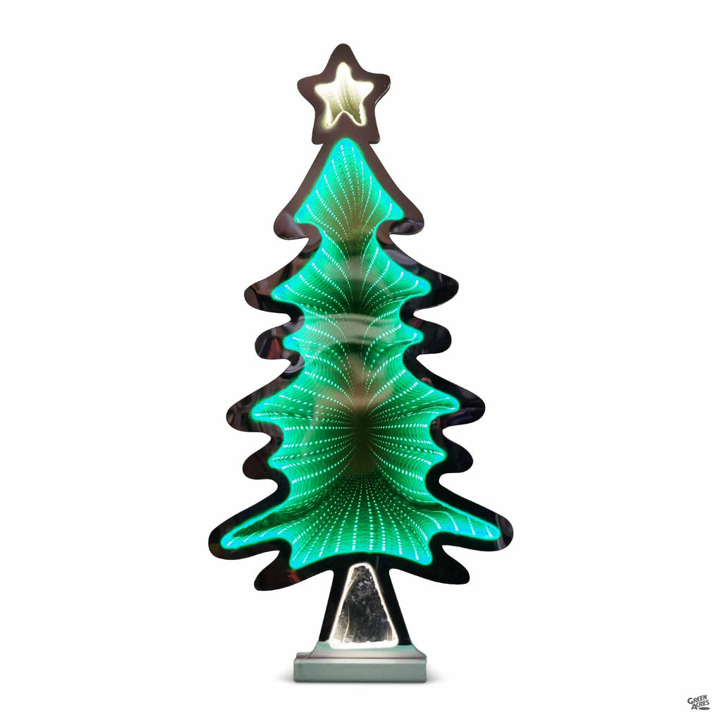 Infinity Light Standing Christmas Tree — Green Acres Nursery & Supply