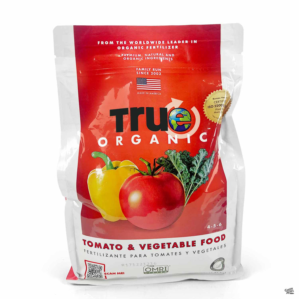 True Organic™ Tomato & Vegetable Food — Green Acres Nursery & Supply