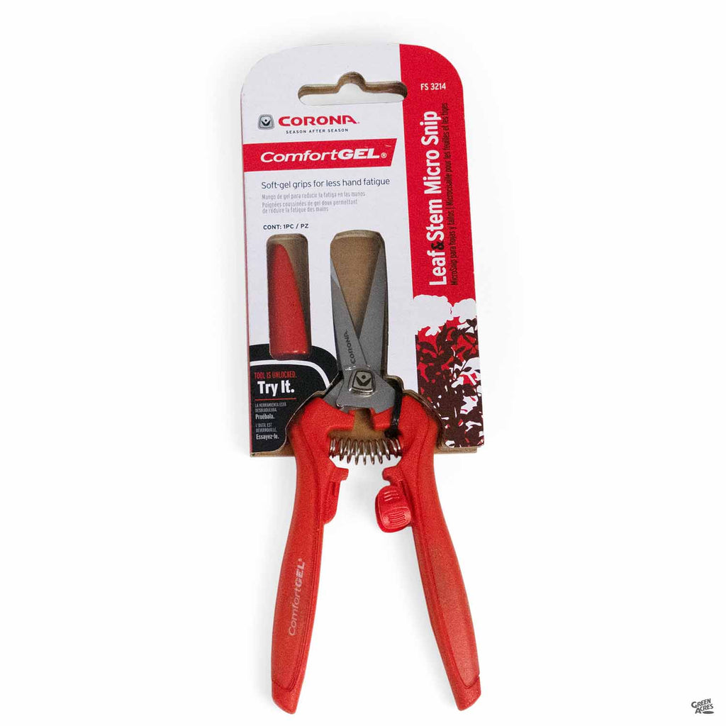 Corona® Comfort Gel Micro Snips — Green Acres Nursery & Supply