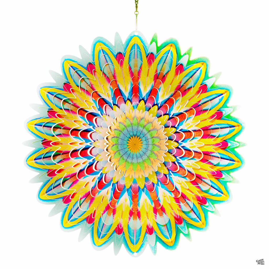 Spinfinity® Wind Spinner | Floral Mandala — Green Acres Nursery & Supply