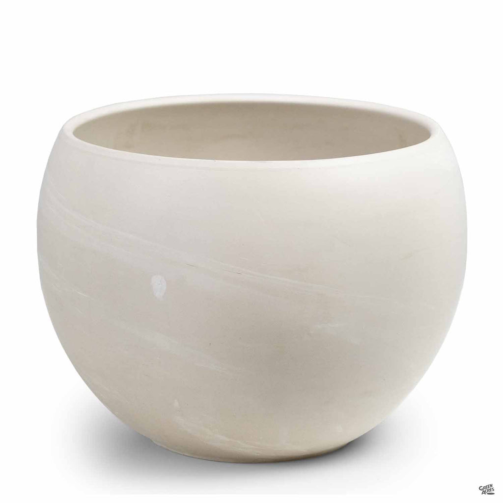 Luna Sphere Granite Clay Pot — Green Acres Nursery & Supply