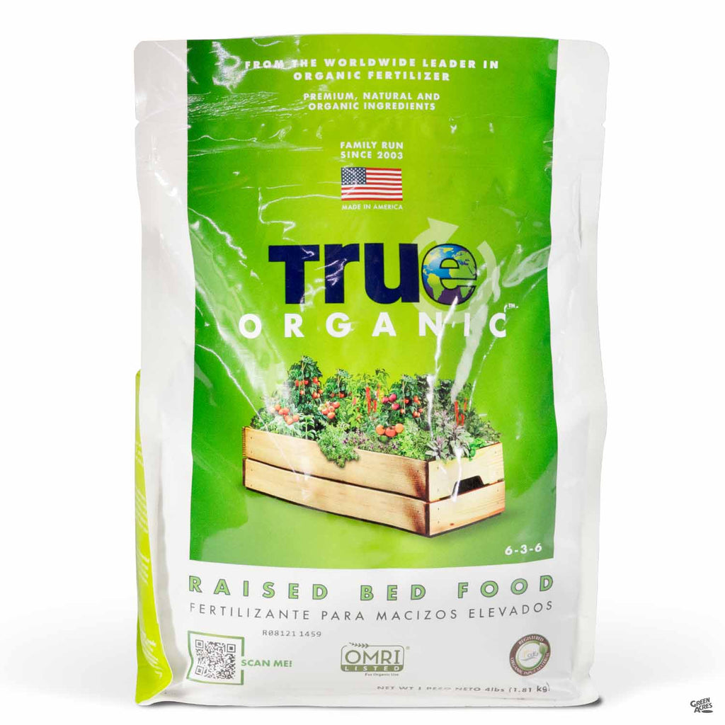 True Organic™ Raised Bed Food — Green Acres Nursery & Supply